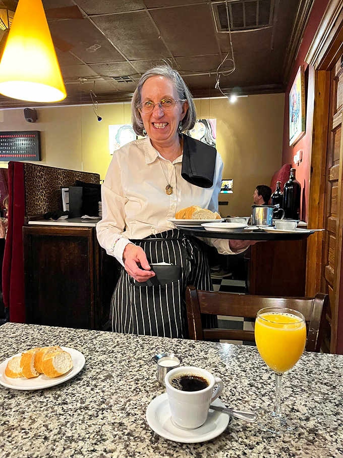 Warm smiles and fresh bread &ndash; the universal language of hospitality served with French flair and Oklahoma friendliness.