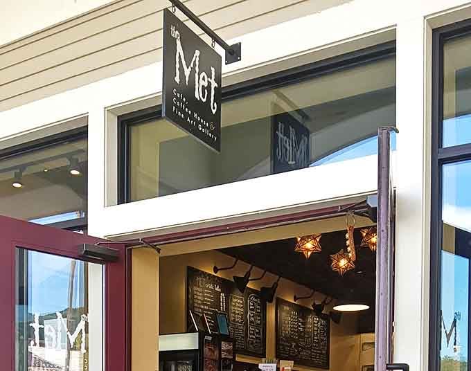 The Met offers caffeinated salvation for shoppers whose energy flags between bargains. Coffee: the official fuel of outlet adventures.