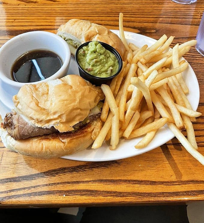 The French dip sandwich with its side of savory au jus &ndash; a partnership more perfect than peanut butter and jelly.