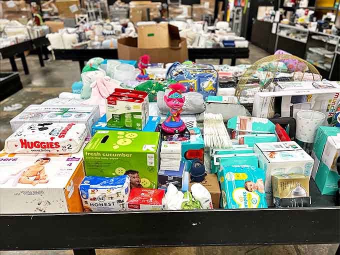 Baby products galore&mdash;a parent's paradise where diapers, wipes, and essentials cost less than the gas it takes to shop elsewhere.