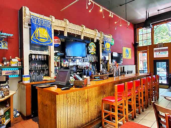 The bar isn't just serving drinks&mdash;it's providing liquid courage for those brave enough to try the hot sauce on their second visit.