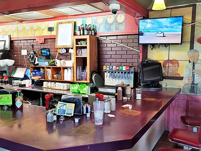 The counter &ndash; where solo diners become temporary members of the KD's family and get front-row seats to short-order culinary theater.