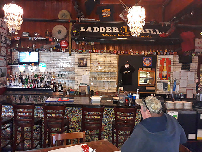 Simple wooden tables that have witnessed countless "mmms" and "aahs" as diners discover what happens when history meets hungry people.