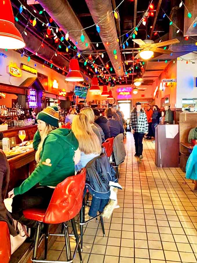 Weekend brunch at Honest John's: where Detroiters of all stripes gather to solve the world's problems over perfectly cooked eggs.