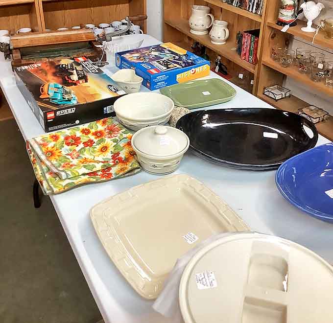 Kitchen treasures from grandma's era when casseroles reigned supreme and Pyrex was passed down with the same reverence as fine china.