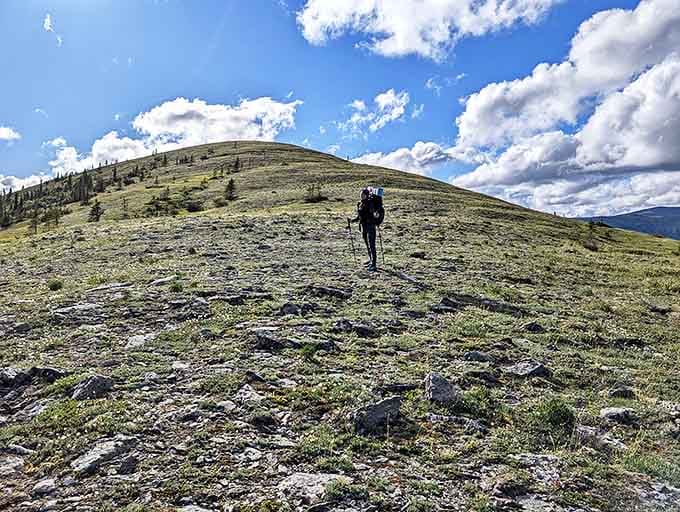 The solo hiker's reward: having an entire mountain to yourself, where the only small talk required is with curious ground squirrels.