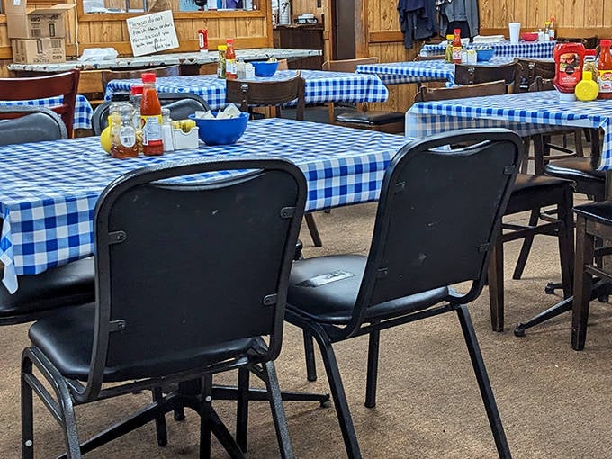 Every table tells a story at Martin's, where blue checkered tablecloths have witnessed decades of first dates, family gatherings, and food epiphanies.