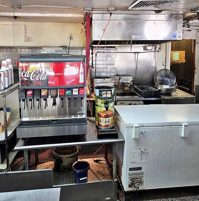 Behind every great diner is a kitchen that hasn't changed its ways because it hasn't needed to&mdash;perfection requires no updates.