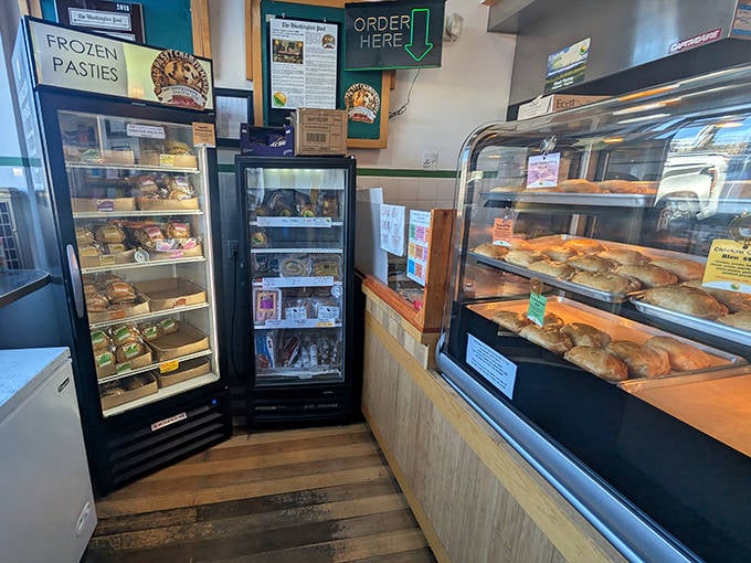 The frozen section means you can stock your freezer with emergency pasties &ndash; because pasty cravings wait for no one.