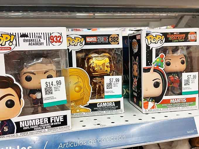 Pop culture collectibles that migrated from comic shop shelves to thrift store bargains. Yesterday's impulse buy becomes tomorrow's nostalgic find.