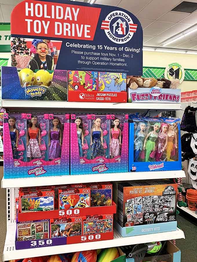 Toy heaven that proves childhood joy doesn't need batteries or Bluetooth&mdash;just imagination and a parent's single dollar bill.