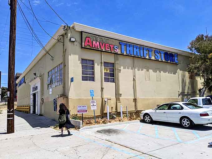 This unassuming San Diego building houses bargains with purpose – supporting veterans while saving you money.