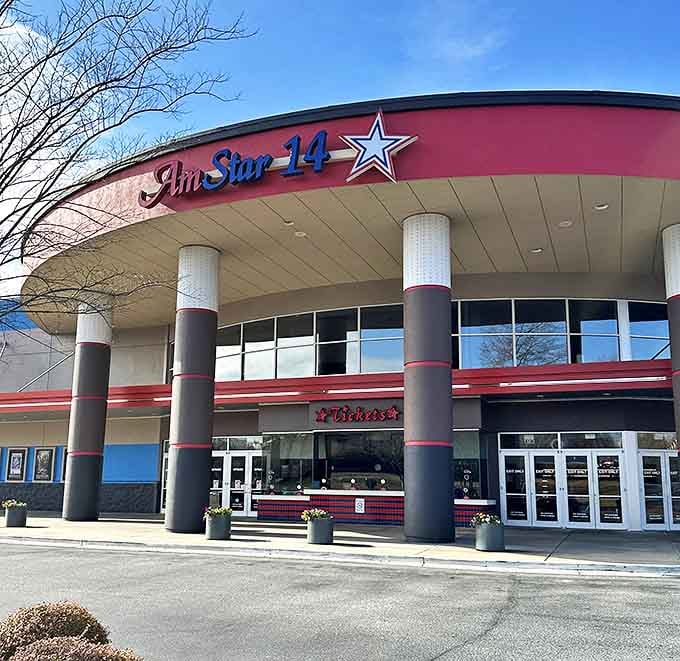 AmStar's retro-modern cinema brings Hollywood to Anderson without the traffic or attitude. Movie magic with comfortable seats and popcorn that doesn't require a small loan.
