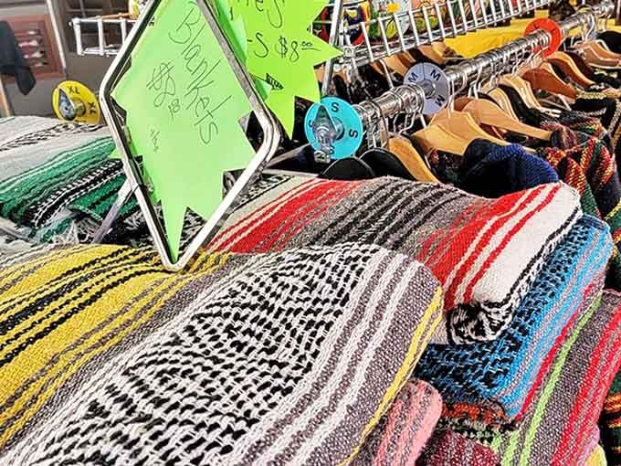 Blanket bonanza! These aren't just throws&mdash;they're portable pieces of Southwestern art you can actually nap under.
