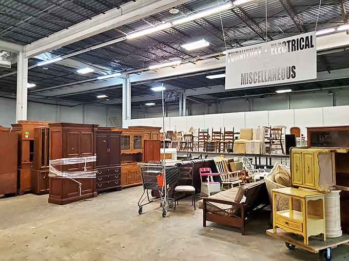 Furniture finds that span decades of design. That mid-century cabinet could be the statement piece your living room has been missing.