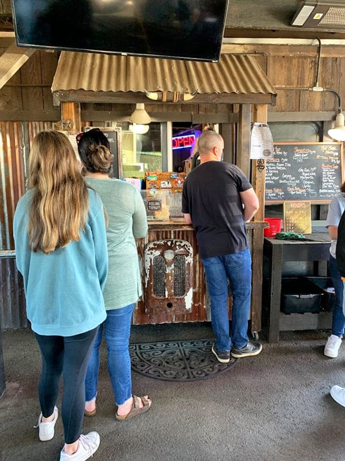 The ordering counter might look humble, but it's actually the gateway to some of Oregon's most extraordinary burger experiences.