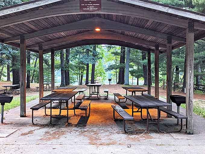 The ultimate outdoor dining room where pine-scented air replaces fancy restaurant ambiance and tastes infinitely better.