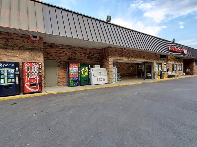 Every small town needs its essentials—this unassuming market keeps Marlinton residents stocked with everything from fishing bait to birthday cake ingredients.