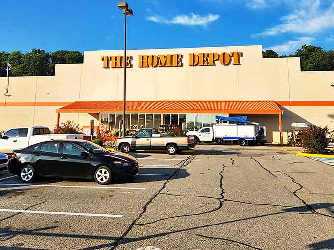 Even The Home Depot feels somehow more approachable in New Albany&mdash;a reminder that affordable homeownership means DIY projects are never far away.