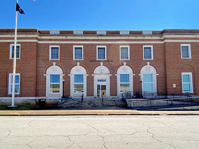 The stately Sheffield Post Office building stands as a monument to civic architecture, when public buildings were designed to inspire pride in community.
