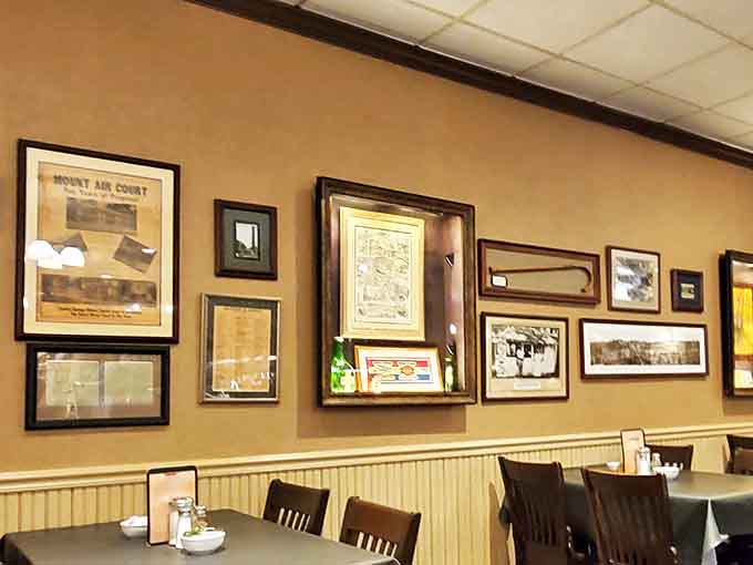 Historical photos line the walls, telling stories of Eureka Springs' past while you create new memories over plates of Southern comfort.