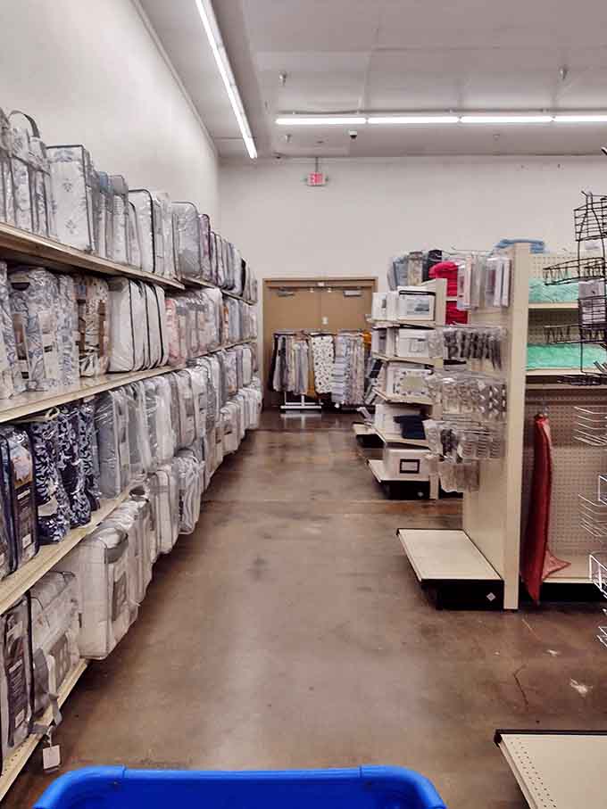 Bedding paradise! Enough comforter sets to outfit a small hotel, all waiting to transform your bedroom from drab to fab.