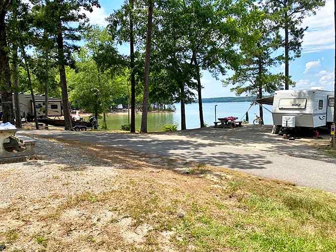 Lakeside camping spots that transform ordinary RV trips into what feels like owning waterfront property&mdash;if only for a weekend.