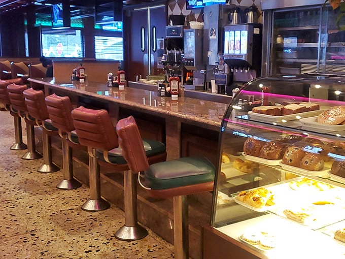 Counter culture at its finest&mdash;these stools have supported the dreams, disappointments, and appetites of generations. The best seats for solo diners and people-watchers.