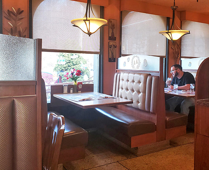 Classic diner booths: where strangers become neighbors and neighbors become friends, all over plates of extraordinary ordinary food.