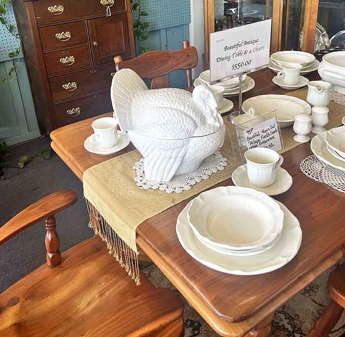 That turkey-shaped tureen isn't just Thanksgiving kitsch—it's a conversation starter that's been waiting decades to grace your holiday table.