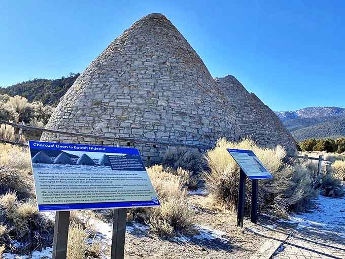 Modern walkways guide you between ovens, making history accessible while protecting these remarkable structures for future generations to explore.