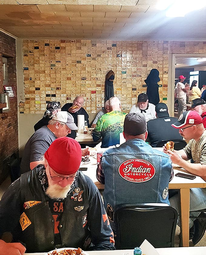 Where barbecue brings people together - motorcycle enthusiasts, locals, and travelers all united by the universal language of great food.