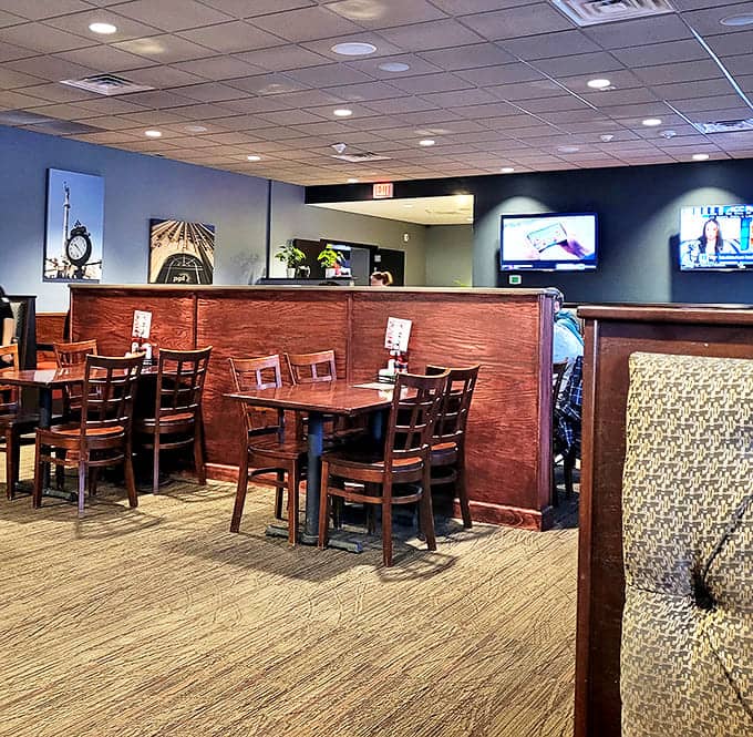 Thoughtful dividers create intimate dining spaces without sacrificing the communal energy that makes a good restaurant buzz.