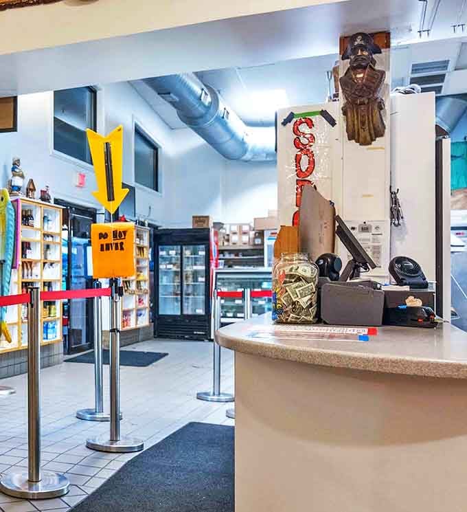 The ordering counter &ndash; where dreams become reality and indecision becomes the staff's daily challenge.