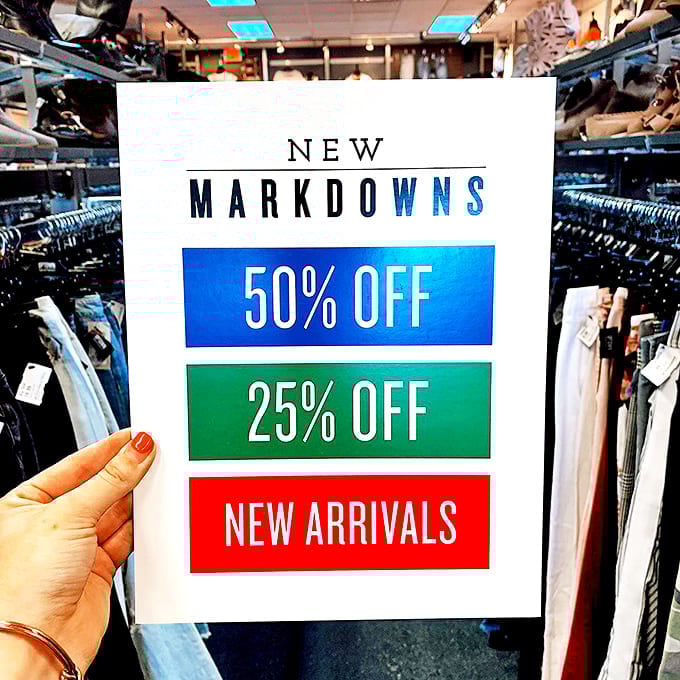 Sale signs that make your heart beat faster than your morning coffee&mdash;the thrill of the hunt just got even more exciting.