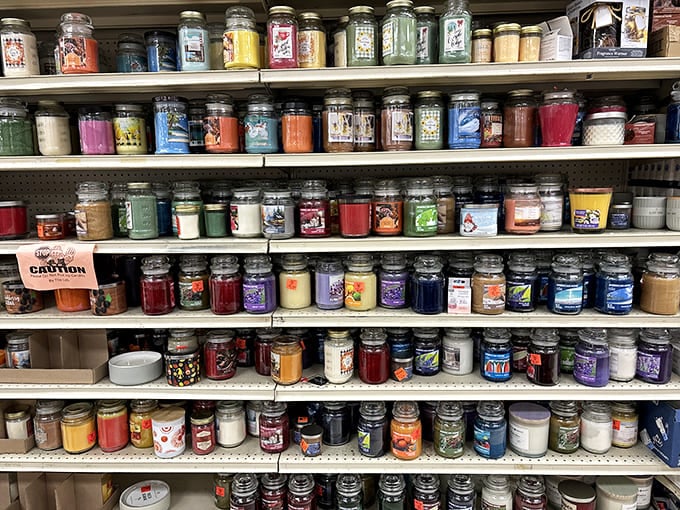 The candle section offers a fragrant journey through every scent imaginable&mdash;from "Grandma's Kitchen" to "Forest After Rain" at prices that won't burn your budget.