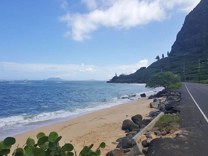 The highway sometimes narrows to little more than a ribbon of asphalt between mountain and sea, a thrilling reminder of nature's proximity.