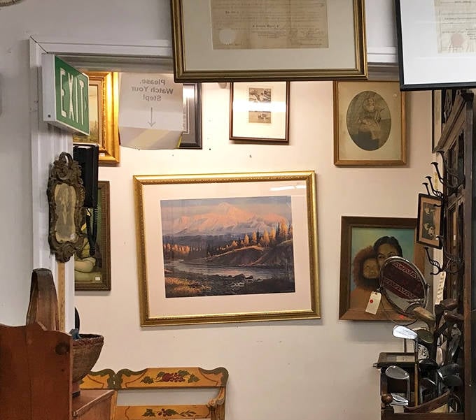 Wall art featuring Alaska's majestic landscapes reminds us that sometimes the best souvenirs are framed glimpses of the world outside.