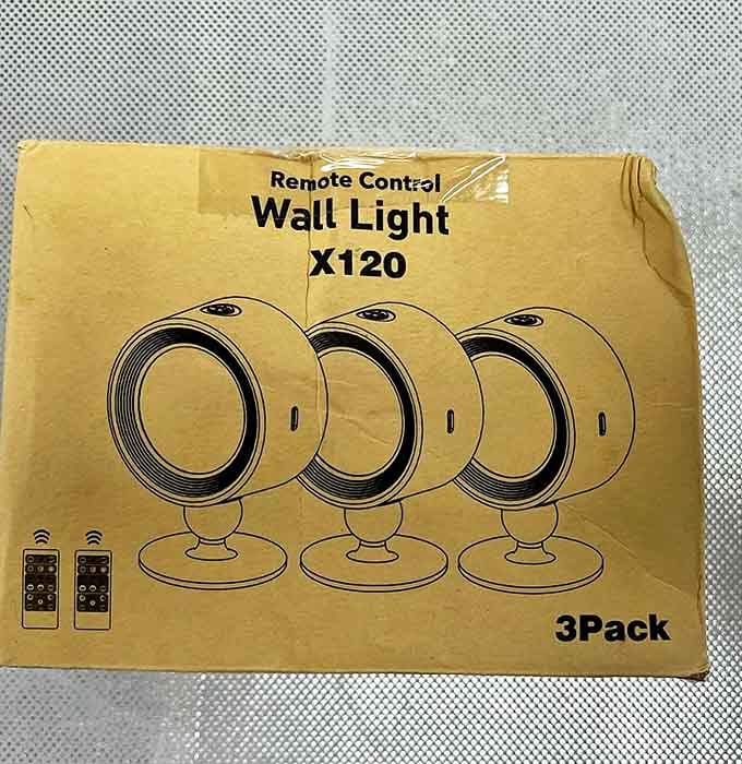 Remote-controlled wall lights that could transform your living room ambiance without the cost of hiring an electrician.