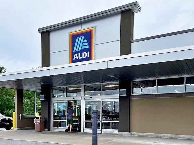 Yes, even ALDI has found its way to Potsdam. Budget-friendly European groceries make retirement dollars stretch further than your yoga instructor.