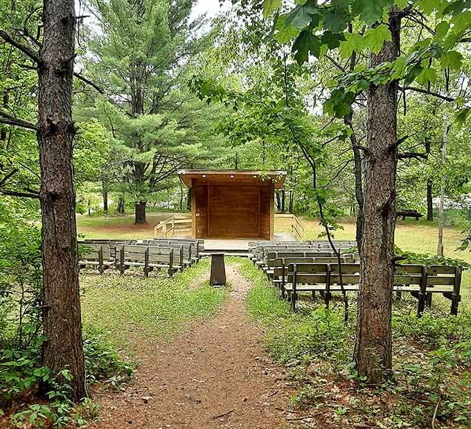 Nature's theater where the only drama comes from wondering if that cloud looks more like a rabbit or a dragon.