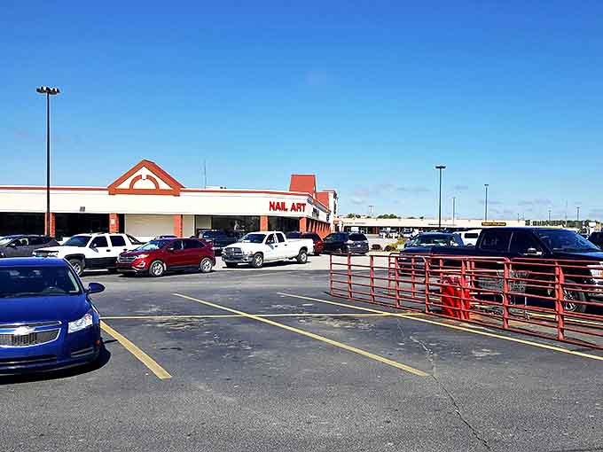 Angola's shopping centers provide everyday conveniences without the traffic headaches of bigger cities&mdash;small-town living with practical benefits.