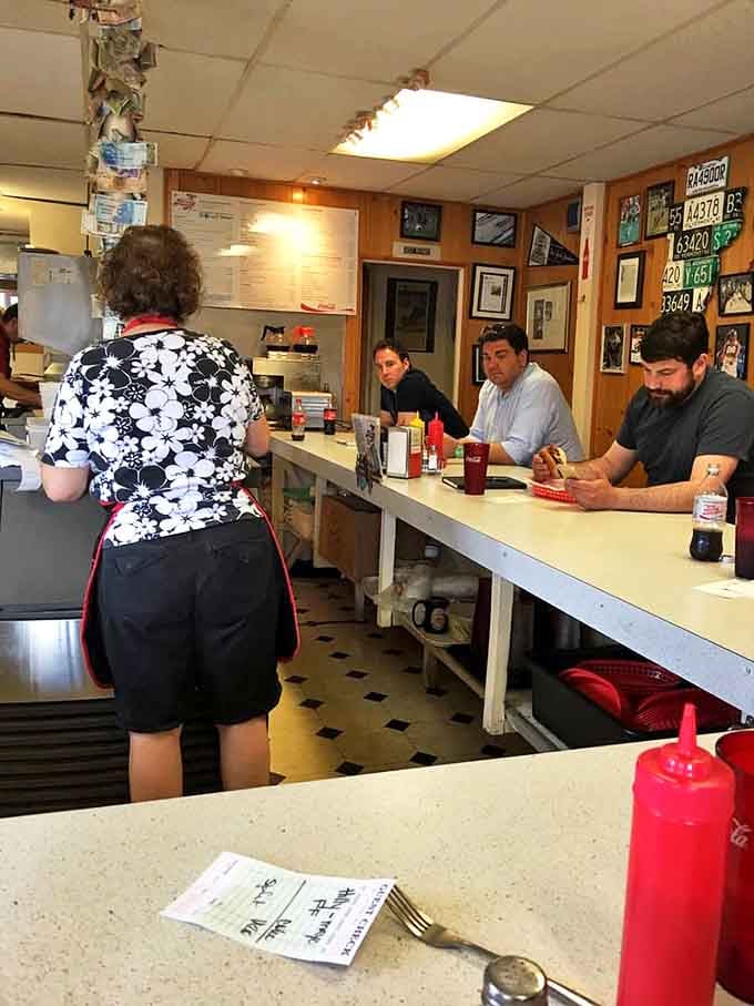 The counter service setup isn't just efficient&mdash;it's theater-in-the-round where regulars have front-row seats to Burlington's daily drama.