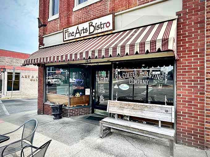 The Fine Arts Bistro combines coffee culture with creative spirit, offering a perfect spot to fuel up before exploring Glasgow's charming streets.