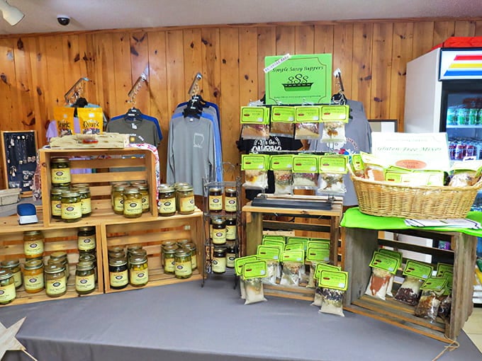 The gift shop &ndash; where "I didn't mean to buy anything" turns into "I need these six jars of local preserves" faster than you can say souvenir.