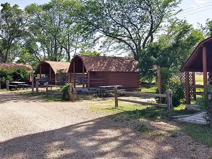 Goodland KOA's rustic cabins offer camping with just enough comfort &ndash; roughing it with a real mattress is my kind of adventure.