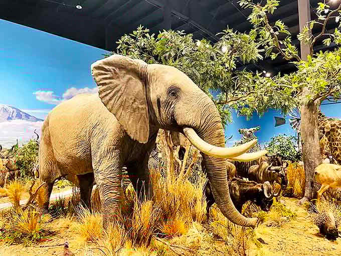 Jay's Sporting Goods features impressive wildlife displays that bring the outdoors inside, no hunting license required for this close encounter.