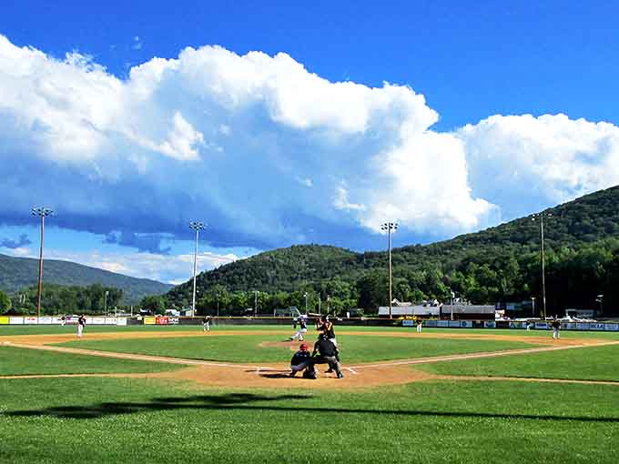 Joe Wolfe Field delivers baseball as it should be &ndash; mountains beyond the outfield, blue skies overhead, and not a jumbotron in sight.
