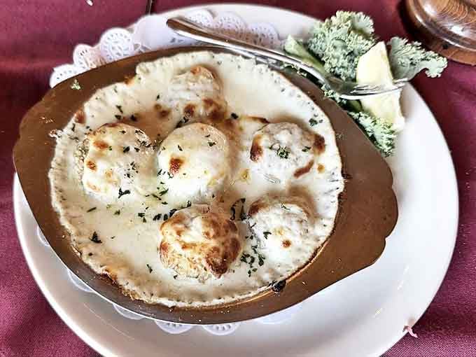 These baked mushrooms aren't just appetizers &ndash; they're little boats of joy sailing on a sea of bubbling cheese and good intentions.