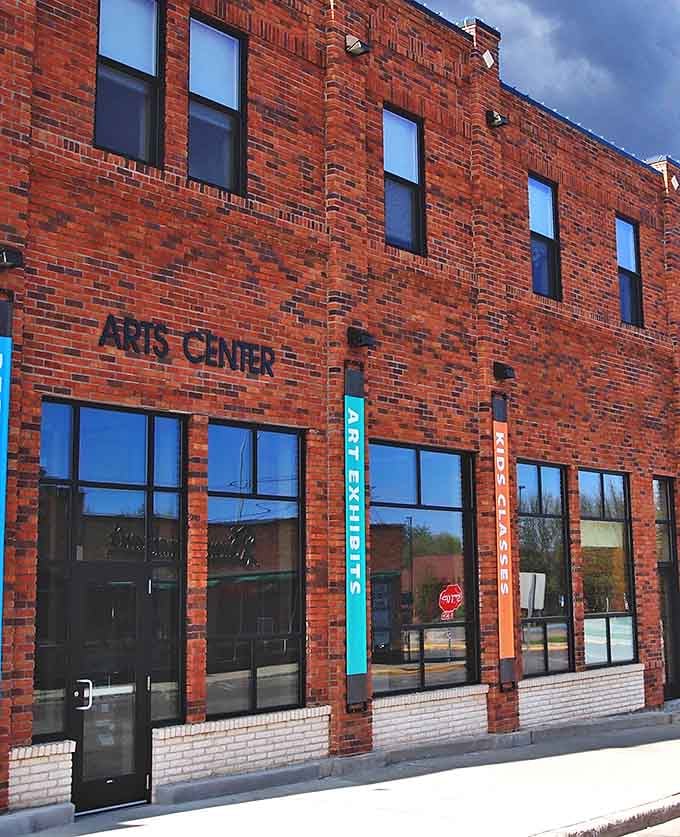 The Arts Center's brick fa&ccedil;ade houses a surprising hub of creativity. Proof that cultural experiences don't require metropolitan zip codes to be meaningful.